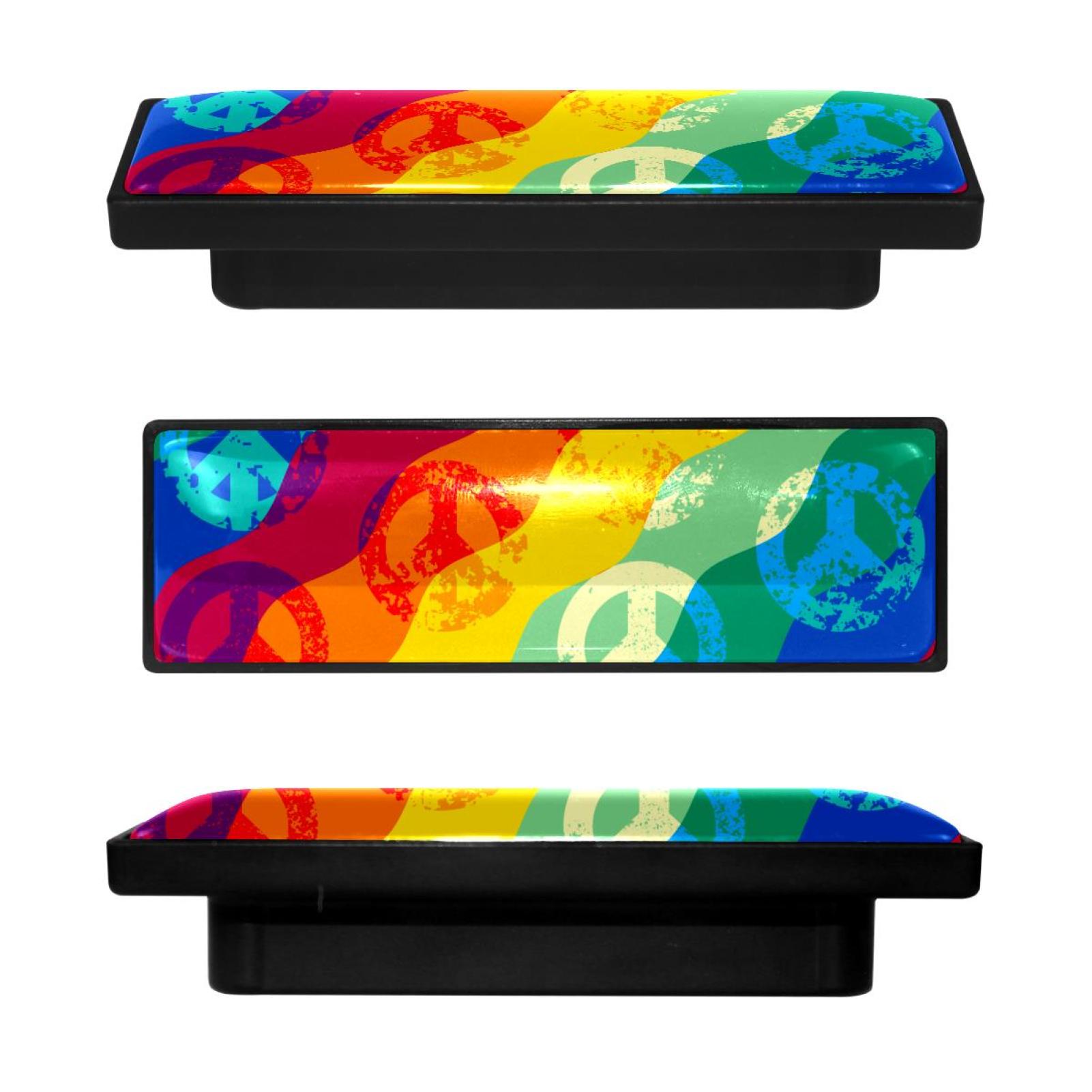 4 Pcs Rectangle Cabinet Handle Cupboard Knob Drawer Pulls Handle ...