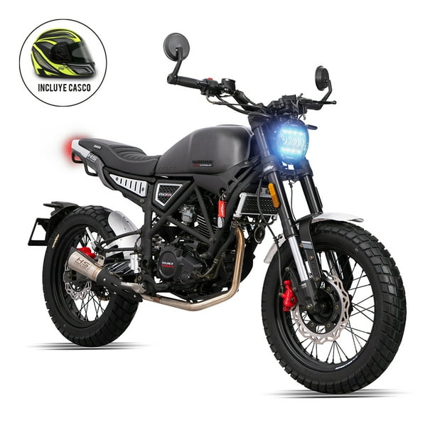 Motocicleta Veloci Dark Thunder Hyper Scrambler 250CC Titanio 2024 Veloci Dark Thunder Hyper ...
