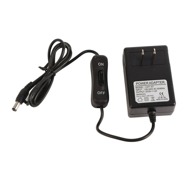 Fuente de alimentación de 9V 2A para cortador de espuma con aguja de 15cm Función de protección ...