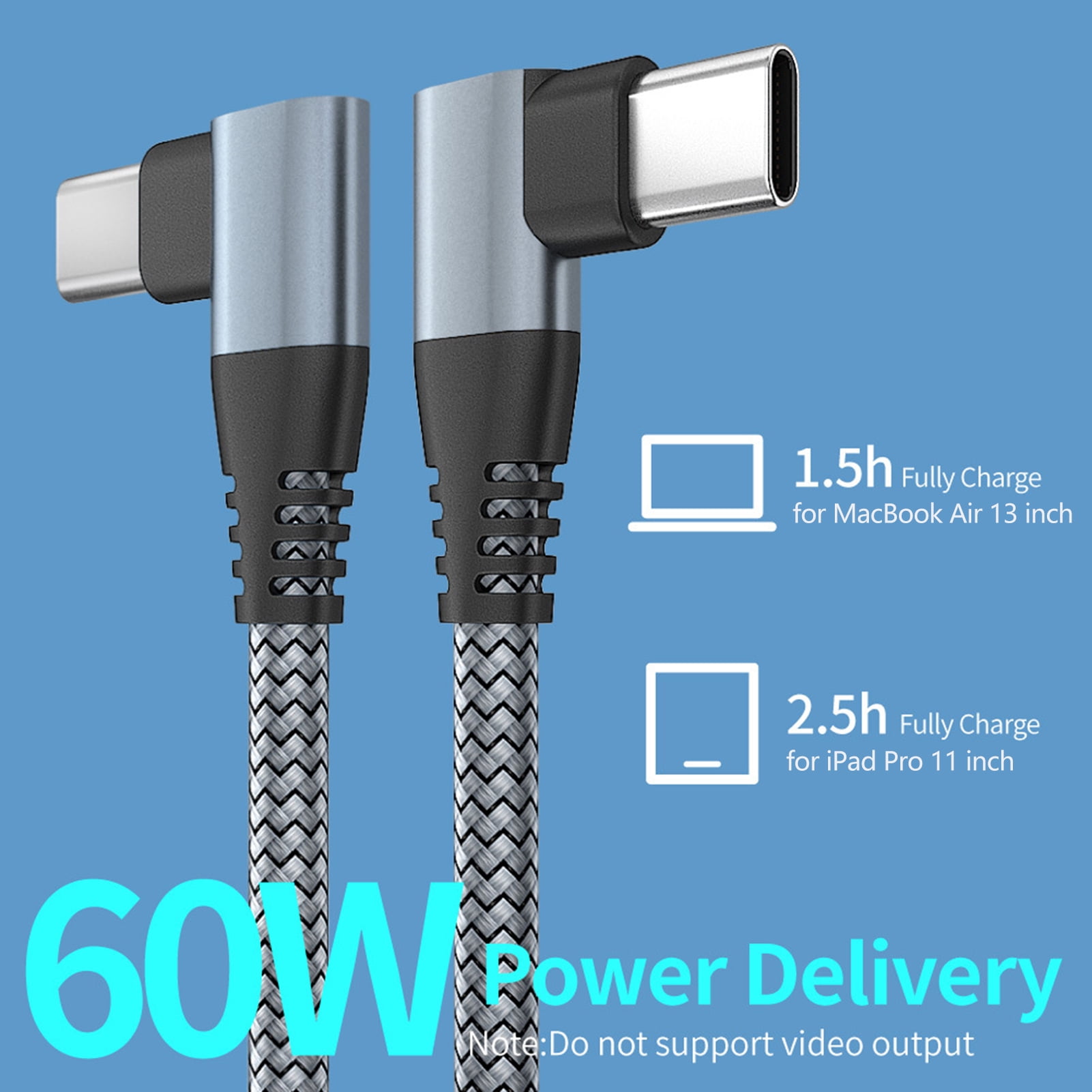 Waroomhouse Phone Charging Cable Stable Output Extra-Long Wide ...