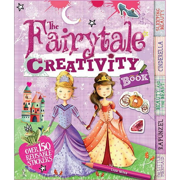 Creativity Books: The Fairy Tale Creativity Book (Other) - Walmart.com ...