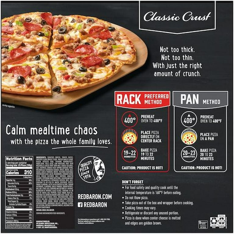 The Crust Pizza Menu | museosdelima.com