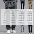 BVnarty Men's Solid Daily Wear Relaxed Long Pants Elastic Waist ...