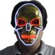 Cece LED Skull Mask Light Up Halloween Cosplay Rave Costume Party Show ...