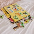 Melissa & Doug 8 Pieces Pets Wooden Peg 3D Puzzles - Walmart.com