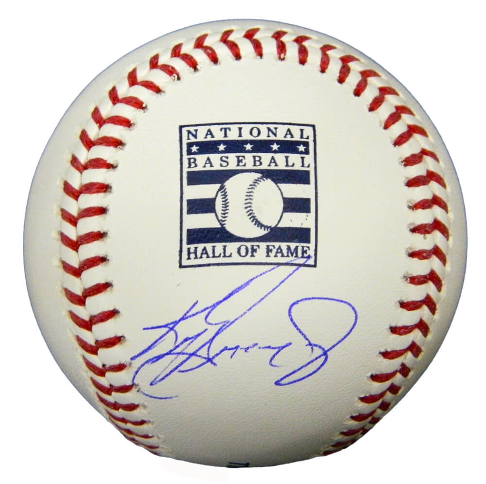 Ken Griffey Jr. Signed Rawlings Hall of Fame Logo Official MLB Baseball ...