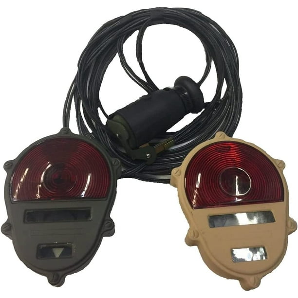 24v LED Tail Light Kit Civilian Trailer M998 Plugnplay Lights - Walmart.com