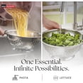 3-Piece Stainless Steel Colander Set - Multiple Sizes - 1.5, 3, 5 Quart ...