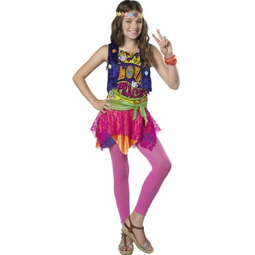 Girls Totally 80's Halloween Costume - Walmart.com