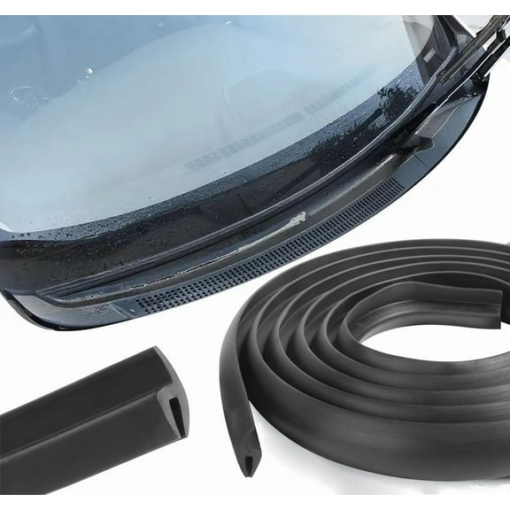 4M Adhesive Rubber Seal Strip for Car Front/Rear Side Window, Weather ...