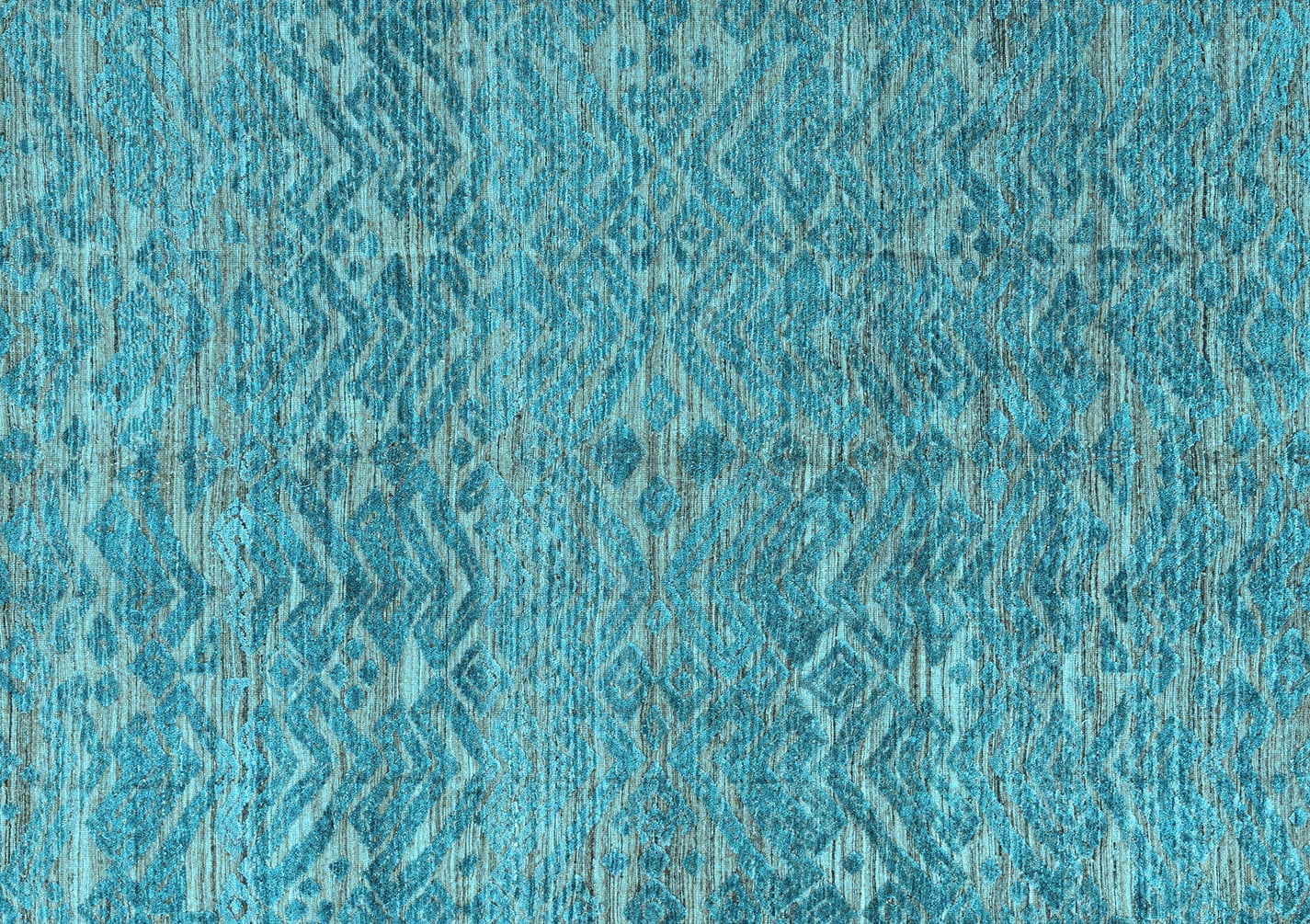 Ahgly Company Indoor Rectangle Abstract Light Blue Modern Area Rugs, 2 ...