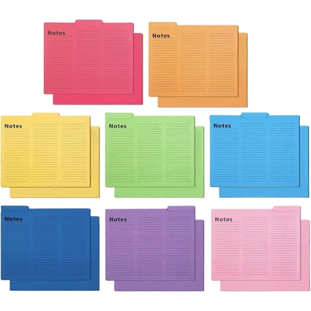 Carpetas de colores | Organizador de carpetas tipo carta, carpetas ...