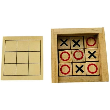 HTOOQTic Tac Toe Board Game,Tic Tac Toe Game for Kids & Adults,X & O ...