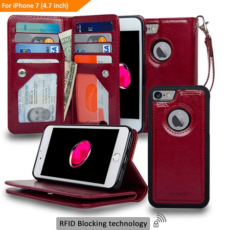 Navor JOOT-3L Premium Wallet Case with Magnetic Detachable Cover for ...