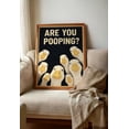Affixzi Goose Bathroom Poster Are You Pooping? Printed Wall Art ...