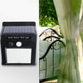 Home Gifts Matoen Solar Lights for Outside, Wide Angle Wall Lights ...