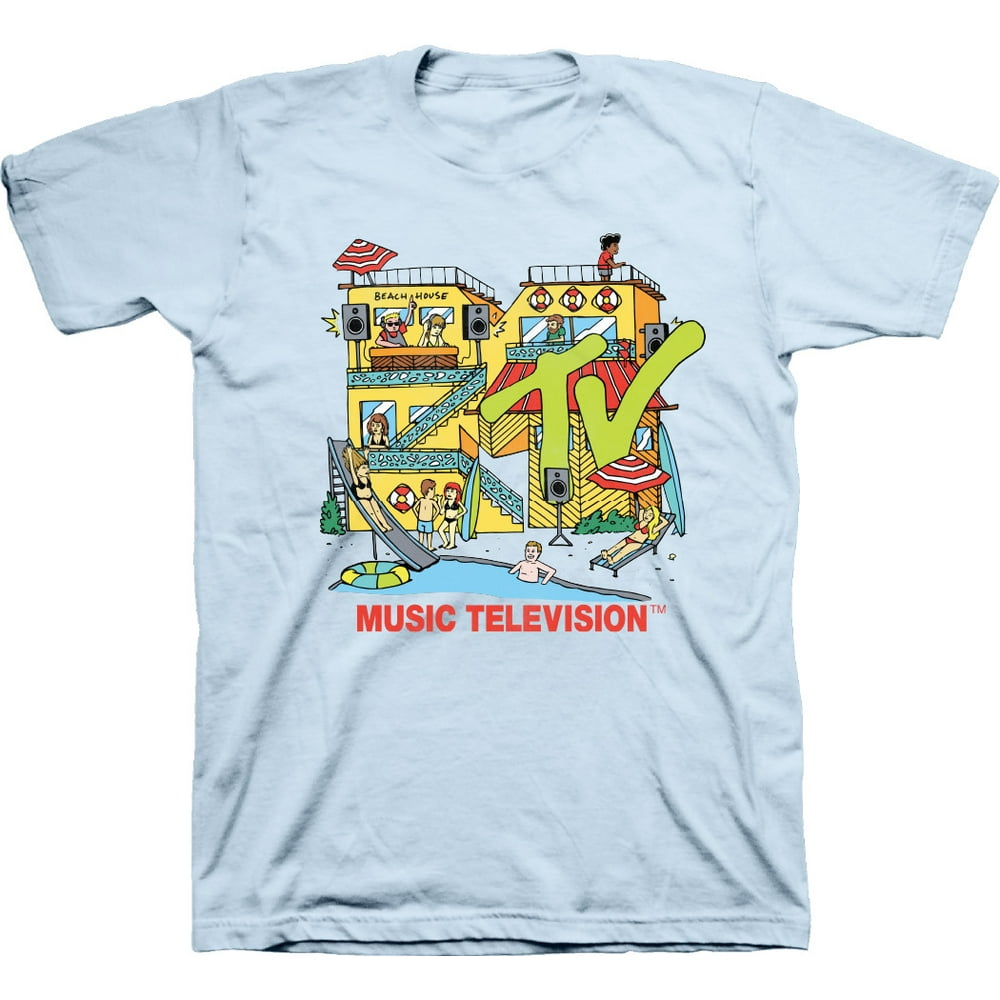 MTV - Mens MTV Retro Logo Shirt - MTV Classic 90s tee - MTV Classic ...