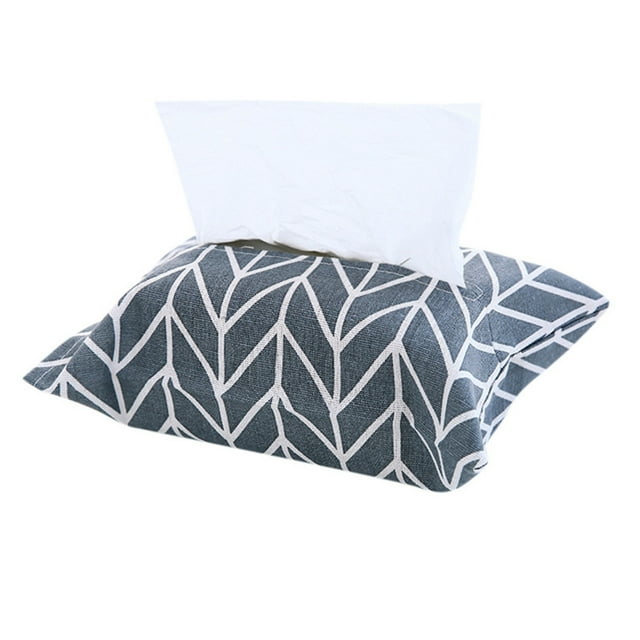 Fabric Roll Tissue Box Holder Simple Durable Tissue Box For Bathroom ...