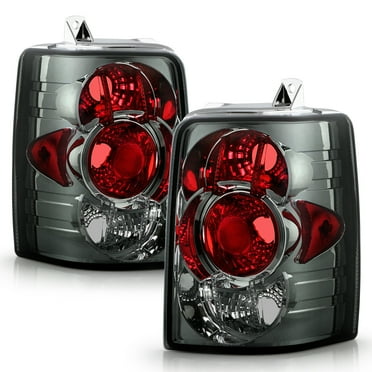 LED Tail Lights Black Housing for Jeep Wrangler JK 2007-2017 Set Brake ...
