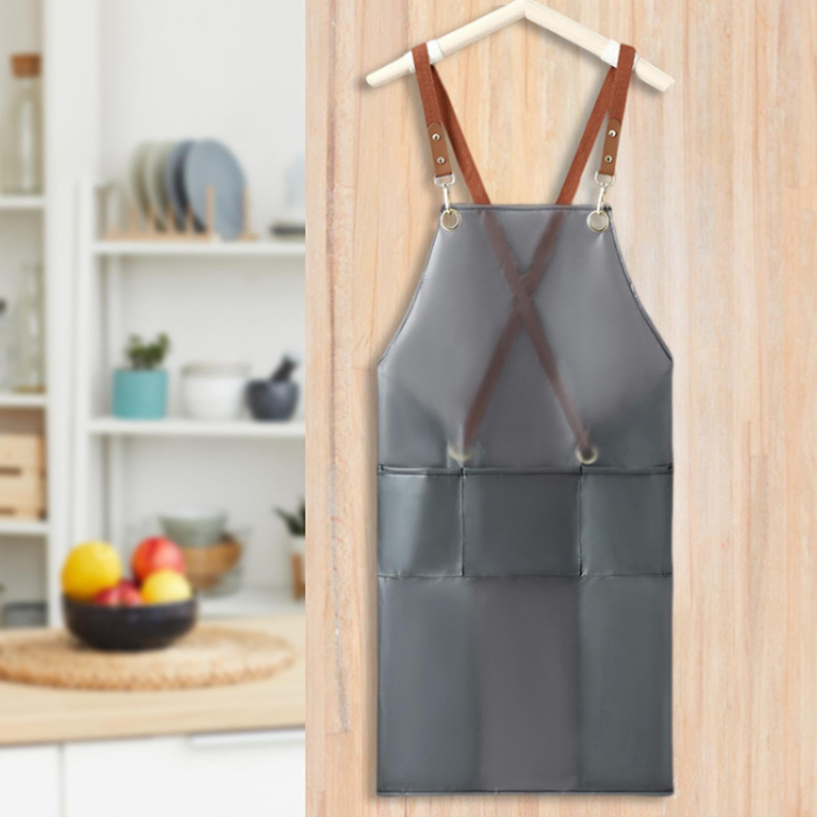 Chef Apron Cooking Apron BBQ Apron Baking Apron Bib Apron Cross Back ...