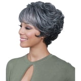 CAKVIICA Styling Cool Wig Fashion Women's Full Bangs Wig Short Wig ...