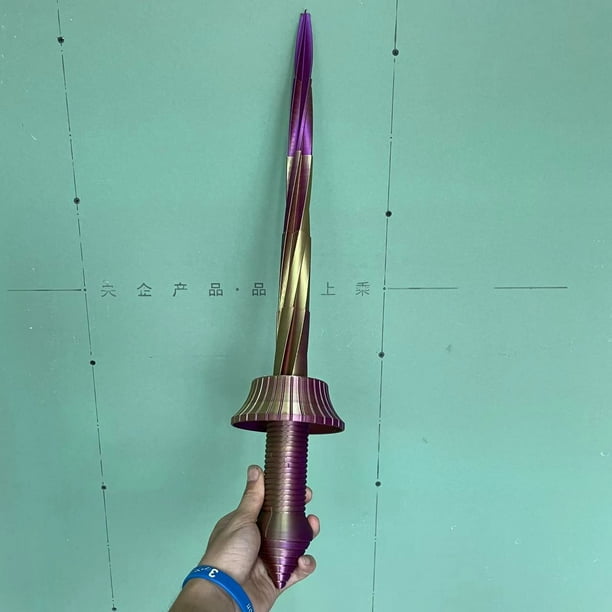 Kmbangi 3D Printed Retractable Sword Dagger, Spiral Dagger, Stress ...