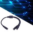 DC5521 Y Splitter Power Cable DC5.5x2.1mm Power Cord for LED Light and ...