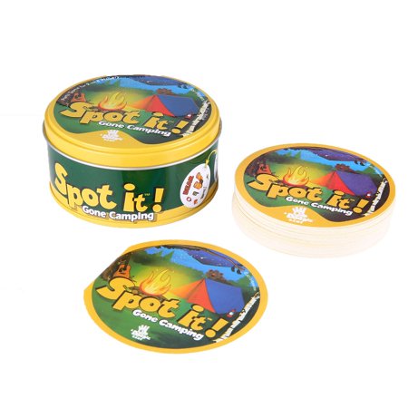 Spot It Gone Camping Game Spot Sport And Letter For Kids Family Fun ...