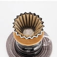 Natural Paper Coffee Filters High Efficiency Unbleached Coffee Filter ...