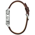 Bulova Men's Chronograph Grey Dial Brown Leather Strap Watch - Walmart.com