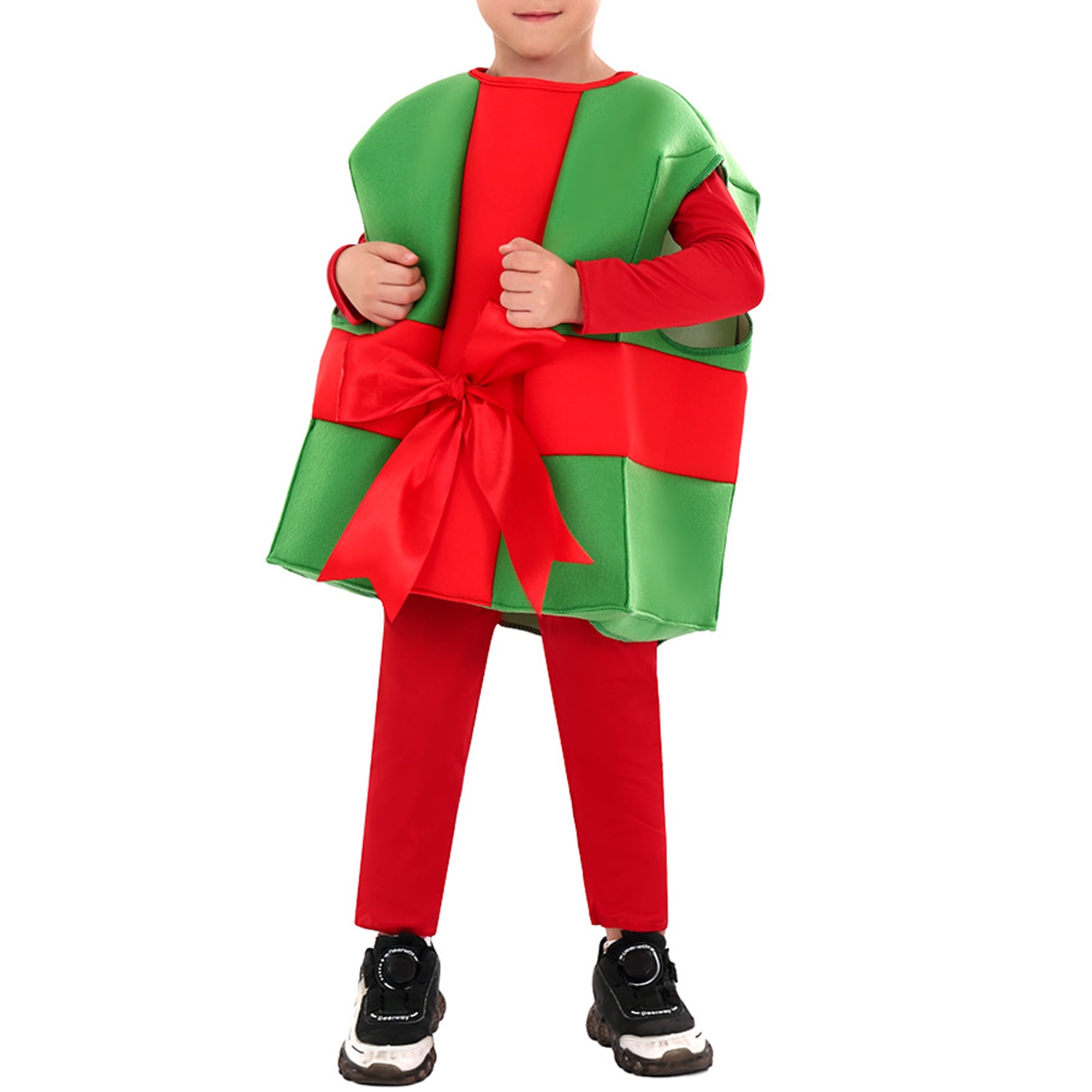 Click here for Faroot Kids Christmas Bow Gift Box Costume Boys Gi... prices