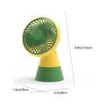 RFUGUG Summer Windmill USB Rechargeable Fan - Foldable, Portable for ...