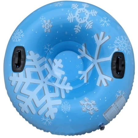 Snow Tube for Kids and Adults, Inflatable Snow Tube with Handles ...