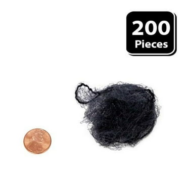 Popular Life Scarlett Durable and Invisible Hair Nets, Black (Pack of ...