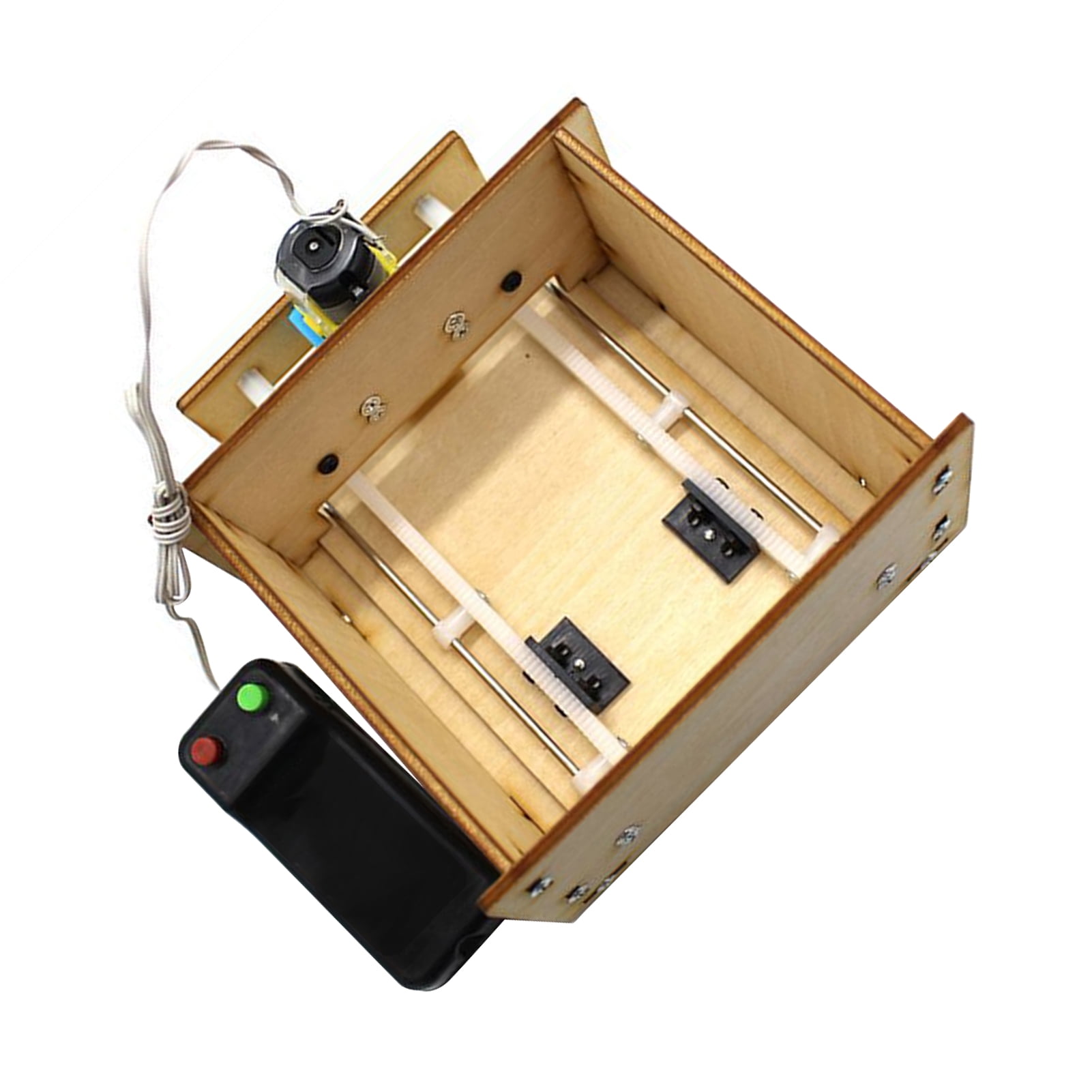 Buy LYUMO House Garage Model,DIY Wooden Elevator Door Kit Science ...