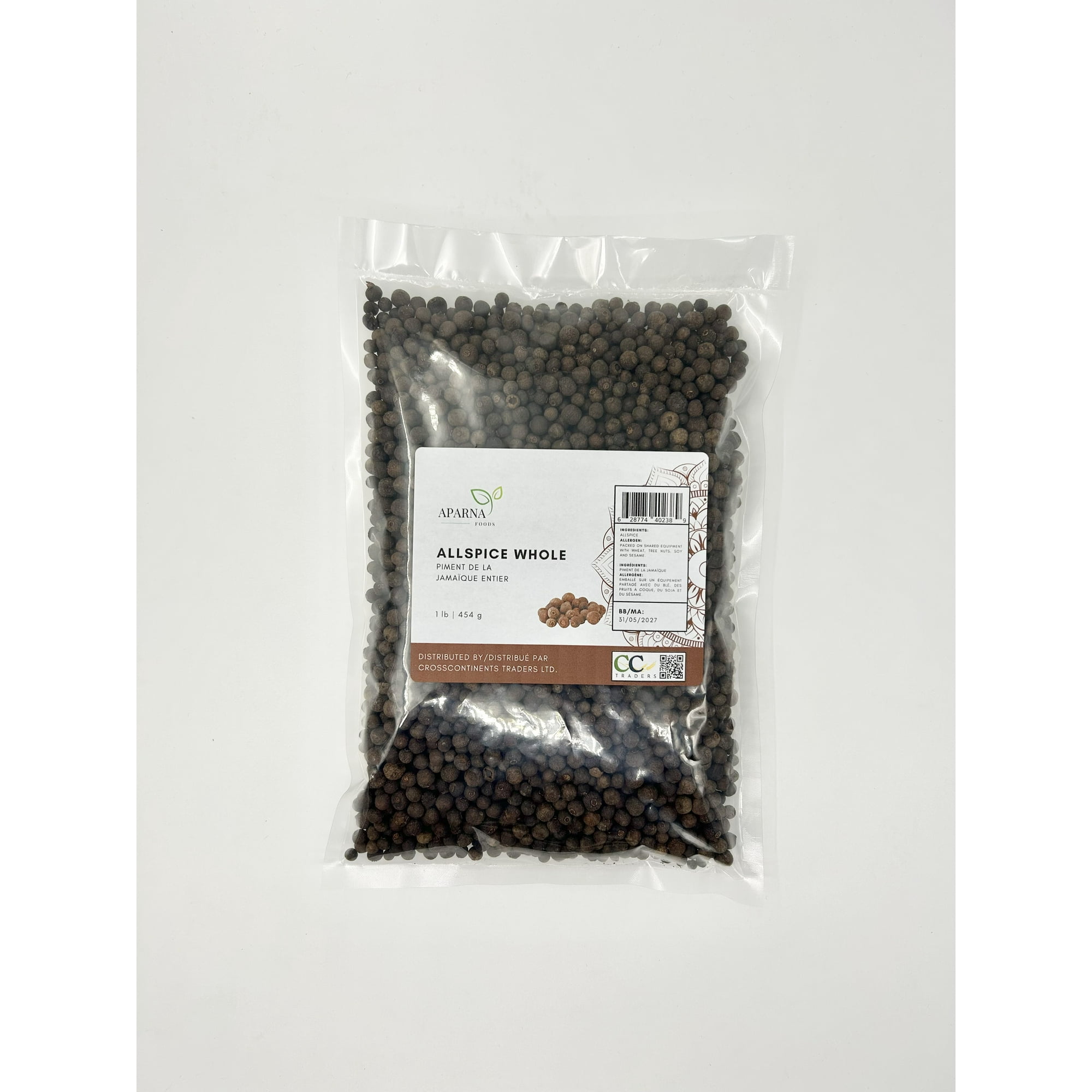 Click here for Aparna Foods Allspice 1lb prices