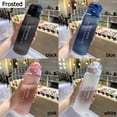 780ml Girl Boy Clear Frosted Leakproof Drinking Bottle Drinking Cup Sports Water Bottle PINK ...