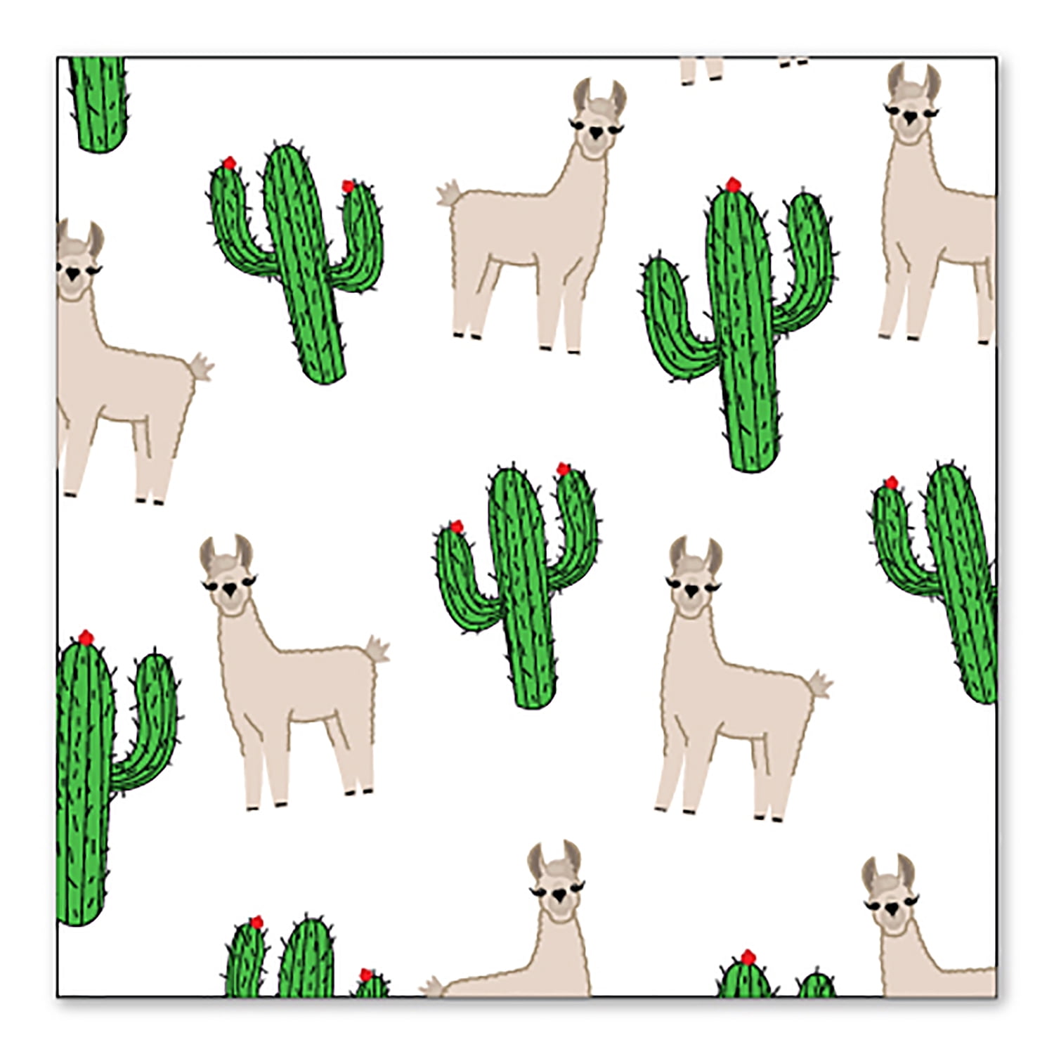 DistinctInk Custom Bumper Sticker - 4" x 4" Decorative Decal - White ...