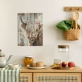 Aarocafa – Floral Highland Cow Canvas Art | Cottage Core Vintage ...