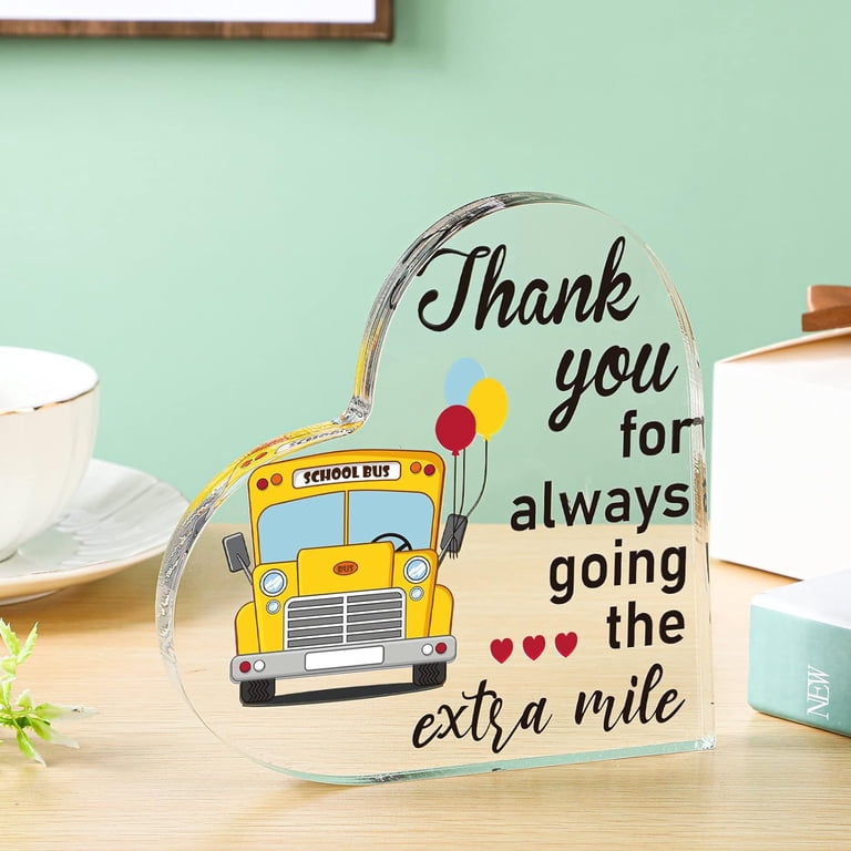 Thank You Bus Driver Bus - Thank You Gift For School Bus Drivers Driver ...