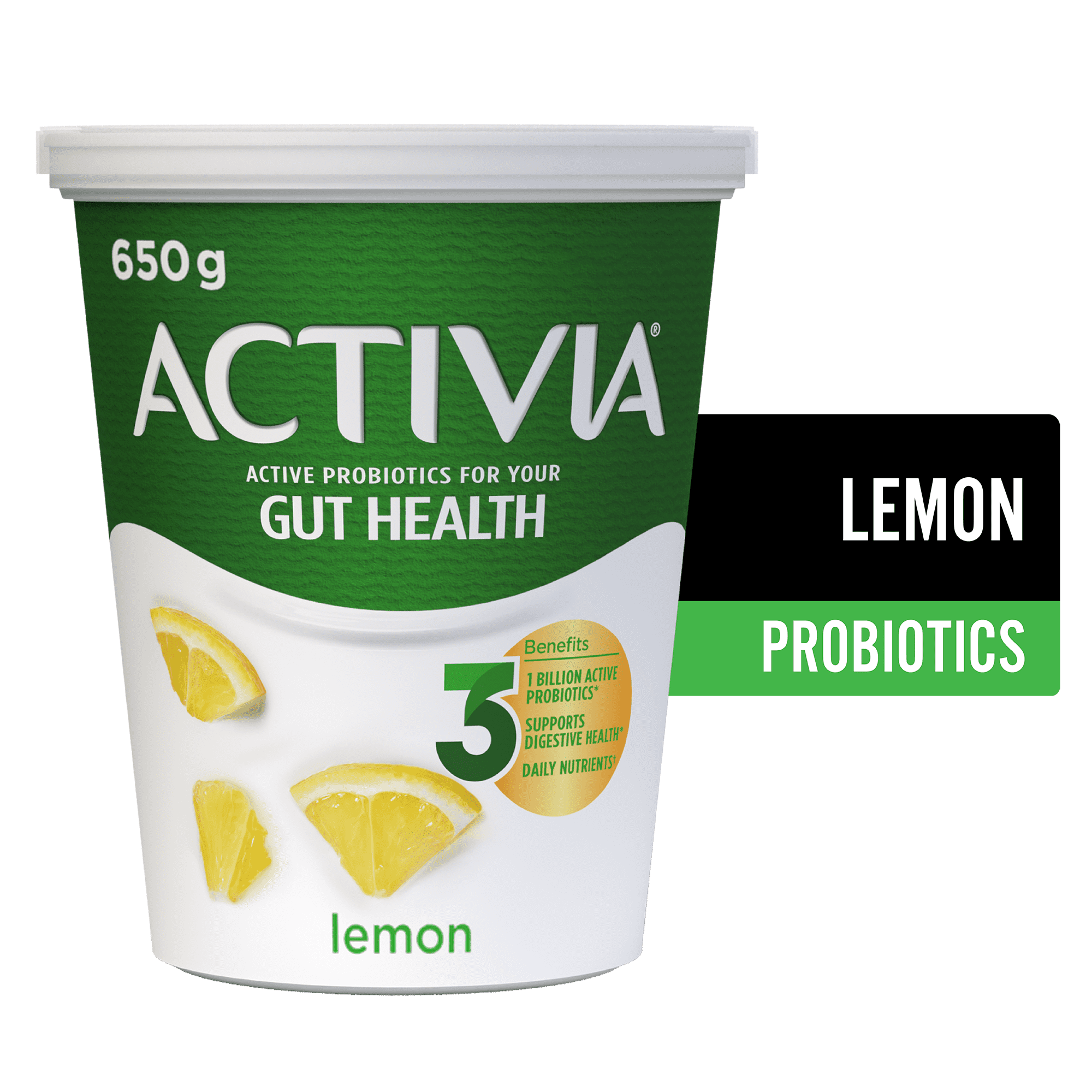 Click here for Activia Probiotic Yogurt  Lemon 650g prices