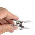 Home Steel Spring Loaded Paper Document File Bulldog Clips Clamps 12pcs ...