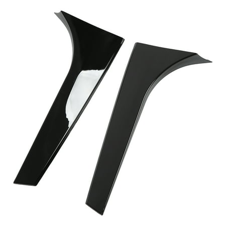 Rear Side Wing Cover, Fadeless Left Right Rear Window Side Spoiler ...