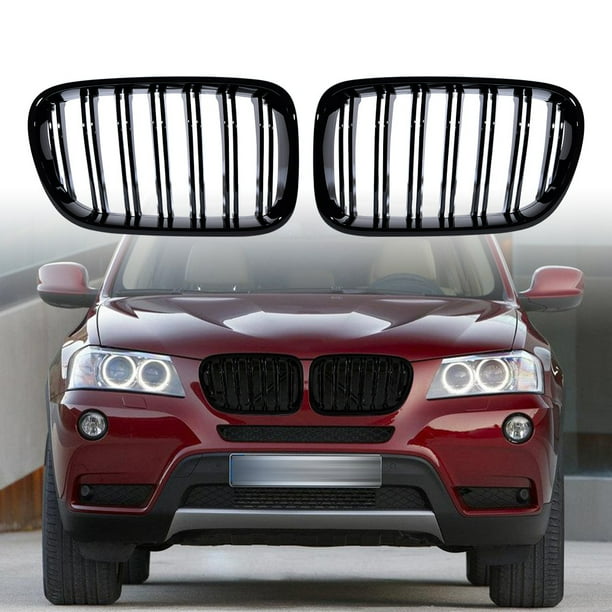 Astra Depot Front Kidney Grille Inserts Dual Line Grill For BMW 2010 ...
