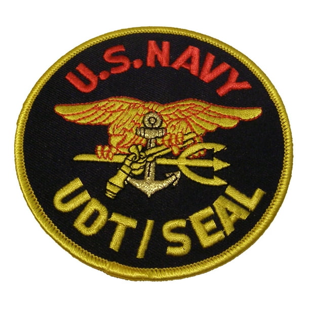 U. S. NAVY UDT/SEAL with TRIDENT PATCH Medium - Color - Veteran Owned ...