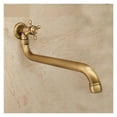 Single Cold Facuet Wall Outdoor Mop Pool Faucet, Antqiue Bronze Wall ...