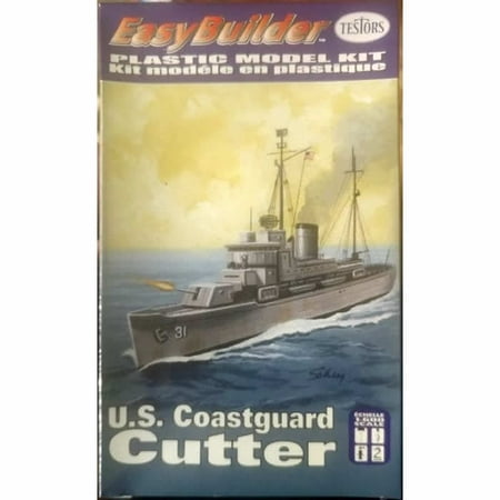 US Coast Guard Cutter 1/600 Scale Plastic Model Kit Testors - Walmart ...