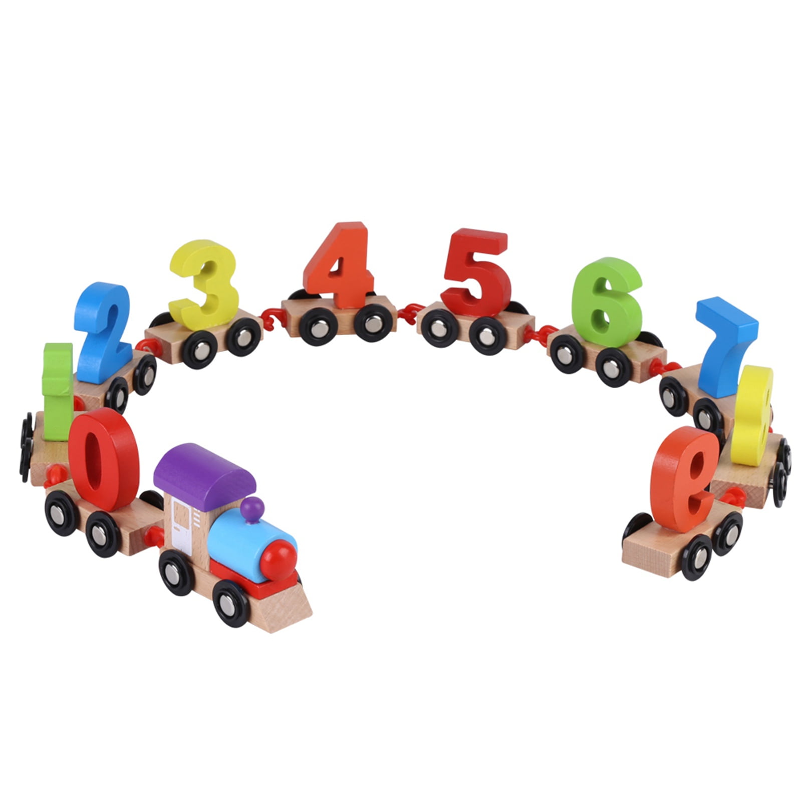 Click here for Dewin Wooden Toy Train funny Wooden Baby Kids Toy... prices
