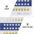40 Pcs Tooth Color Chart Tooth Shades Cards Dental Shade Guide ...
