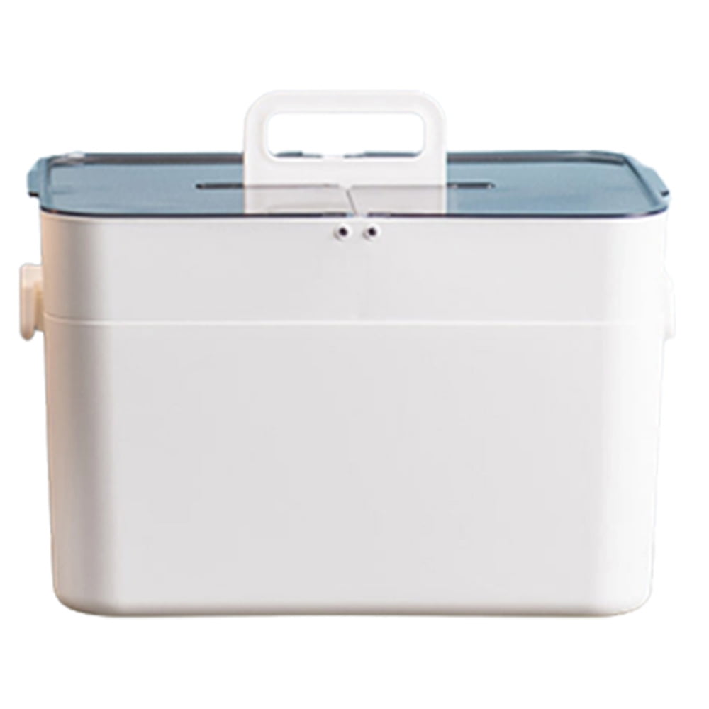 Empty Medicine Carrying Box Large Capacity Clear Window Box for First ...